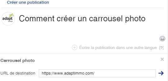 Créer un carrousel 2 | Adapt Immo News